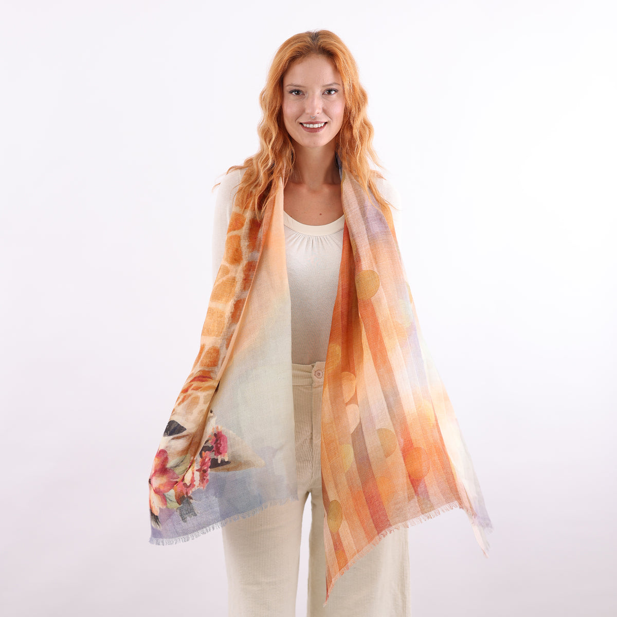 Giraffa - wool scarf – Pyaar Scarves